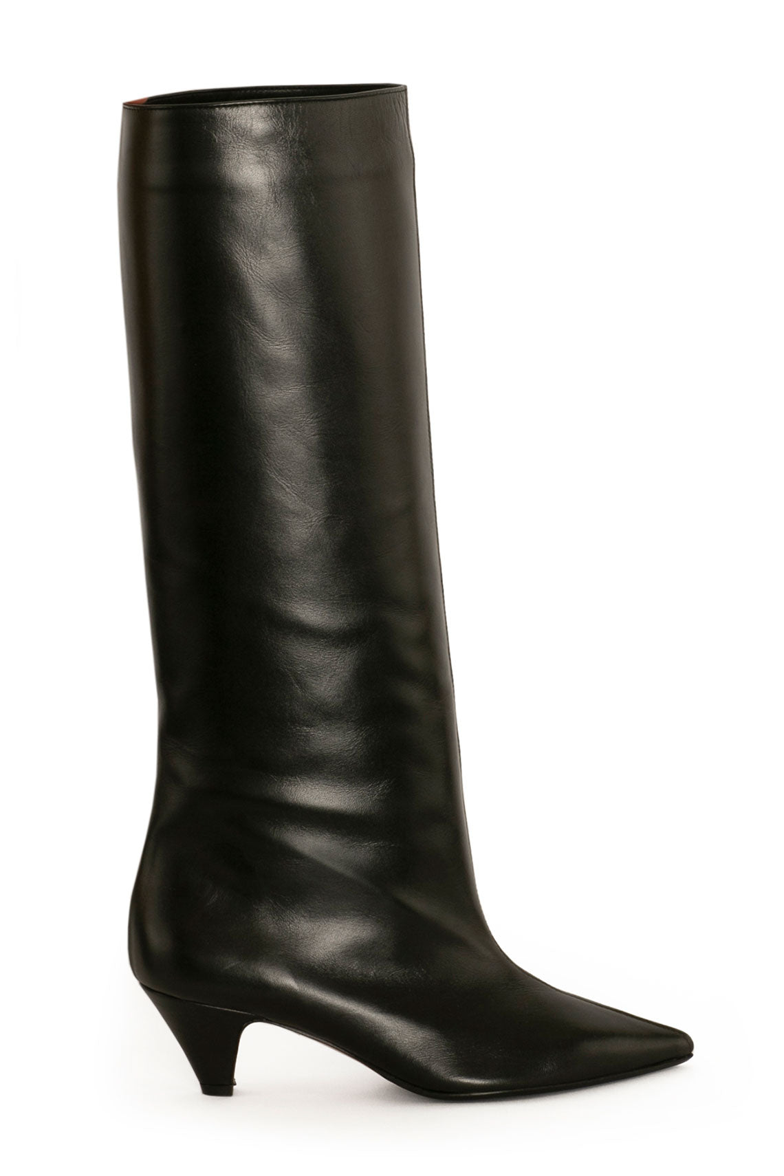 Anna F - Black Sandy Boot – BONA DRAG