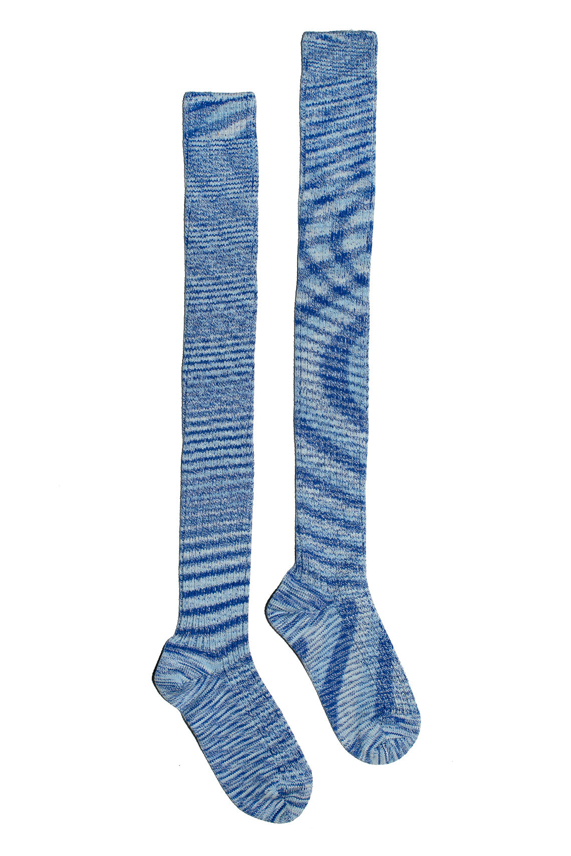 Baserange - Lagoon Blue Overknee Socks – BONA DRAG