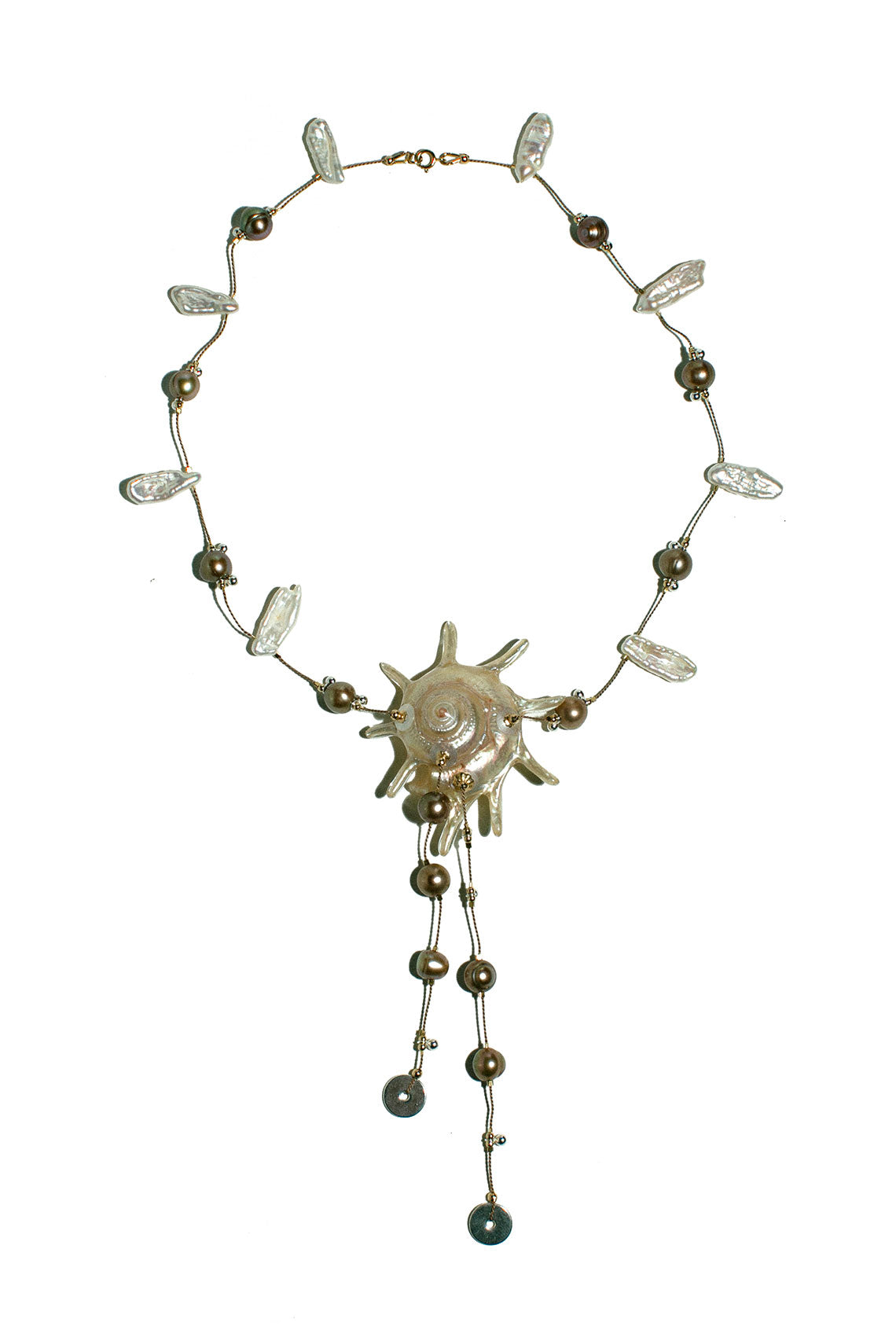 isshi - Eclipse Pearl Necklace – BONA DRAG