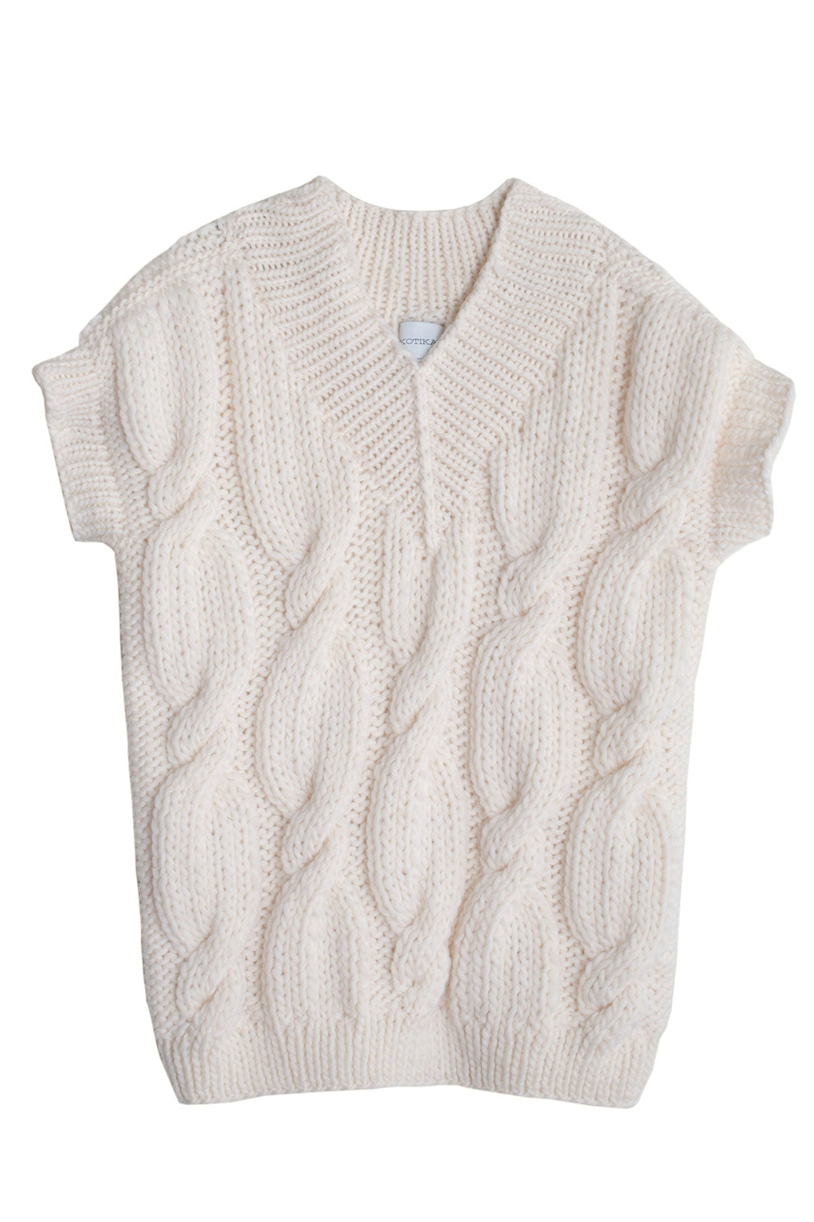 Kotika - White Onion V Neck Vest – BONA DRAG