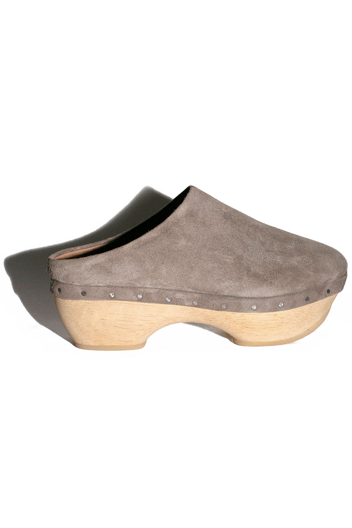Lauren Manoogian - Stone Suede Contour Clog – BONA DRAG