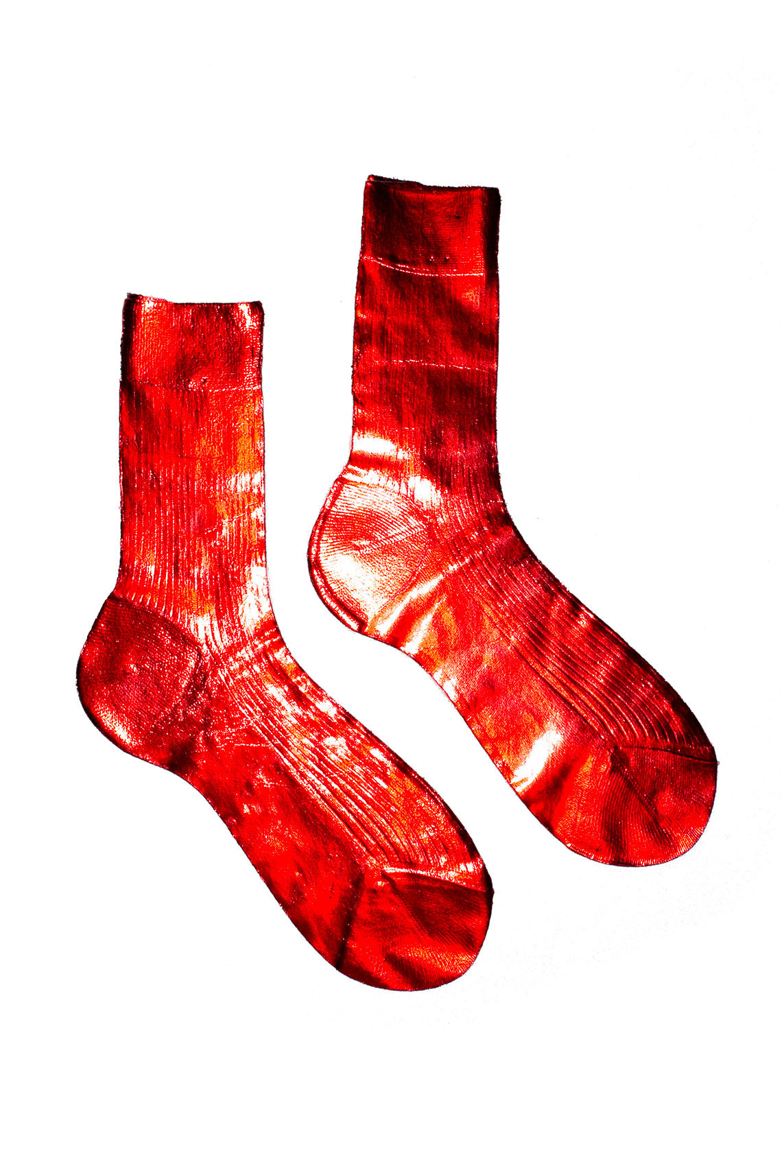 Maria La Rosa - Red Laminated Sock – BONA DRAG