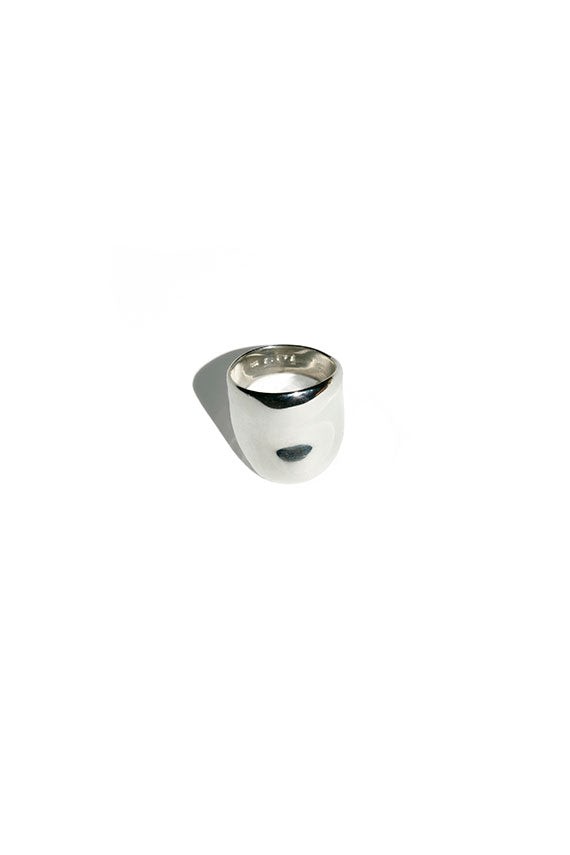 Faris - Silver Pinky Dip Ring – BONA DRAG